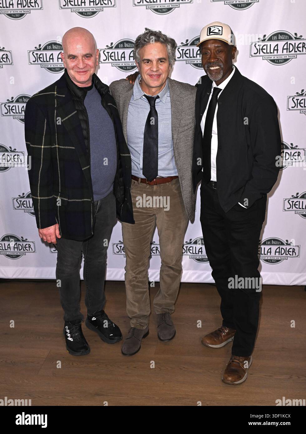 Los Angeles, USA. 09th Jan, 2026. Ethan Silverman, Mark Ruffalo and Don ...