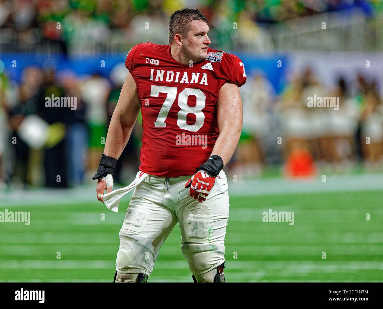 Atlanta, Georgia. 9th Jan, 2026. Indiana's Pat Coogan during the Chick ...