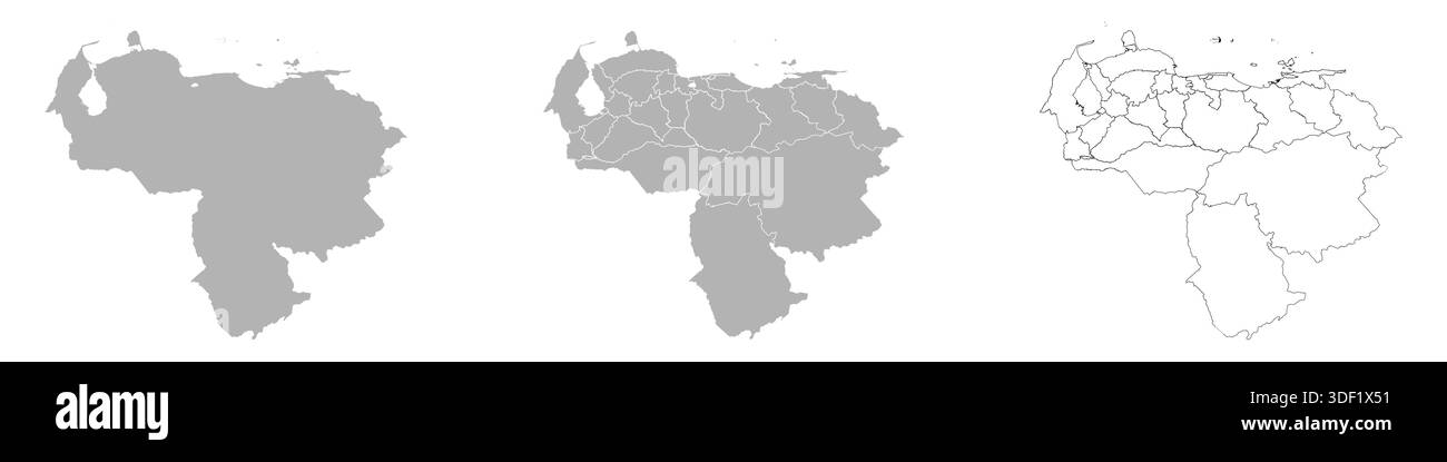 Maps of venezuela hi-res stock photography and images - Alamy