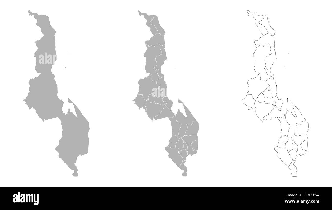 Malawi maps hi-res stock photography and images - Alamy
