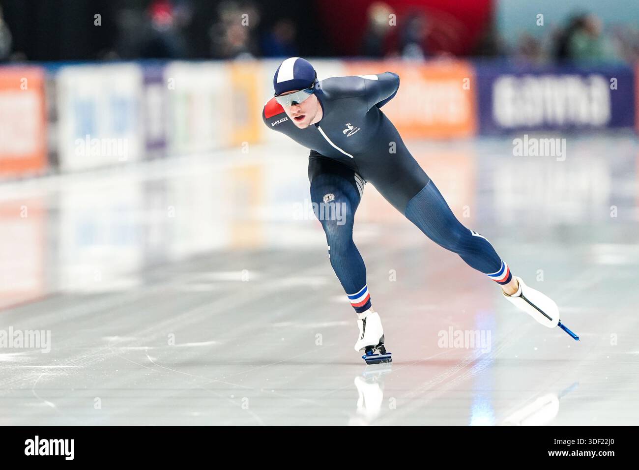TOMASZOW MAZOWIECKI, POLAND - JANUARY 9: Valentin Thiebault of France ...