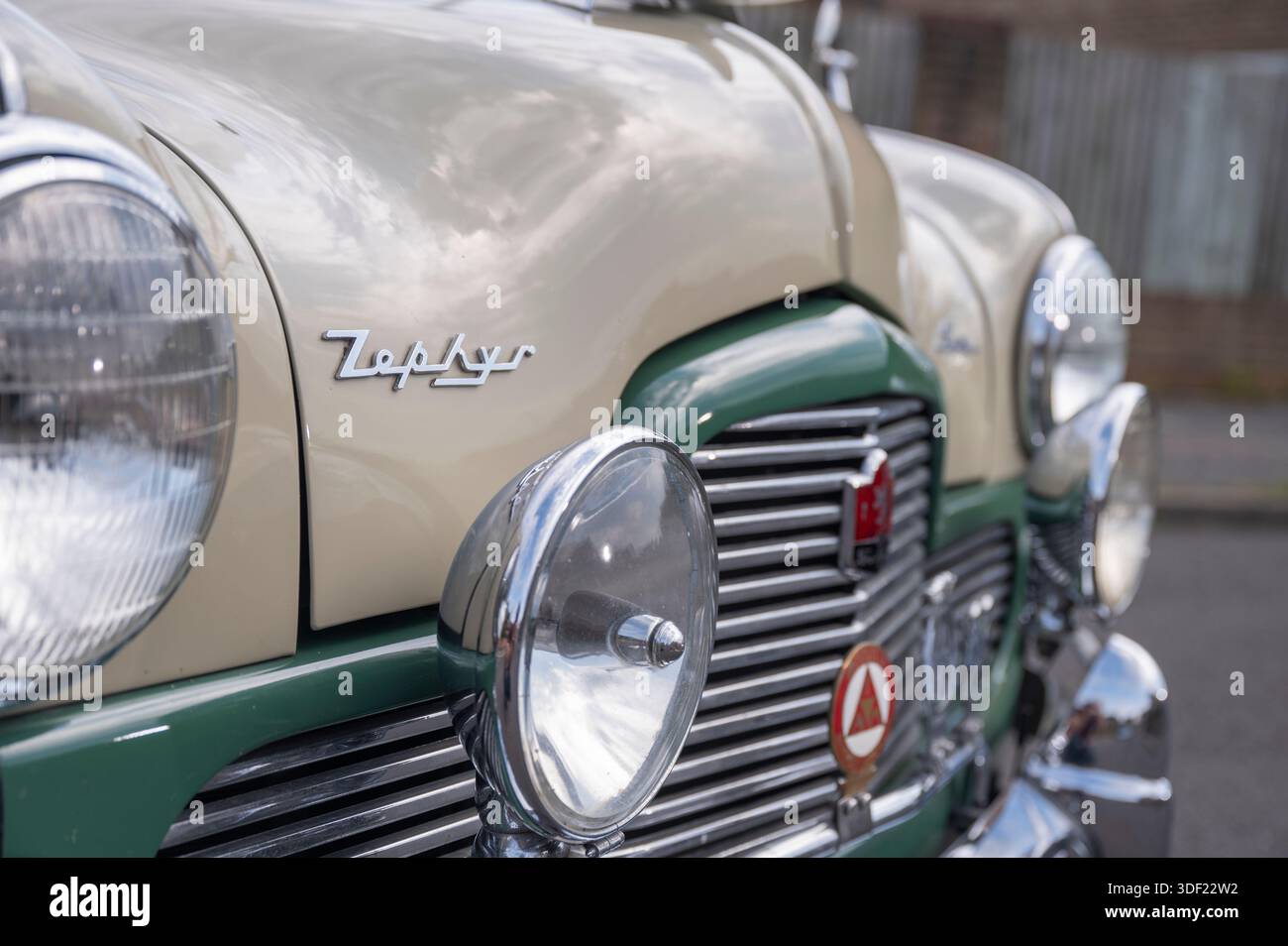 1954 Ford Zephyr Six, classic British family car of the 1950s Stock ...