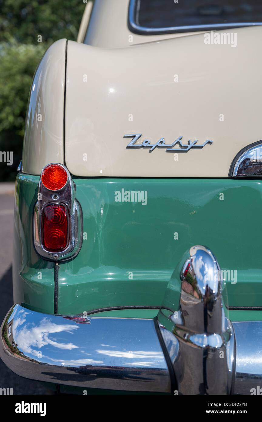1954 Ford Zephyr Six, classic British family car of the 1950s Stock ...