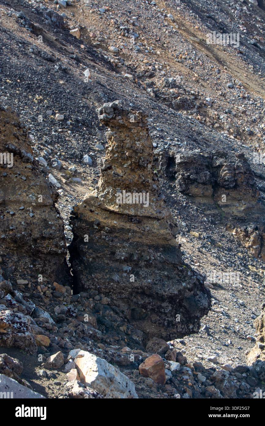 Arid volcanic terrain prominent hi-res stock photography and images - Alamy