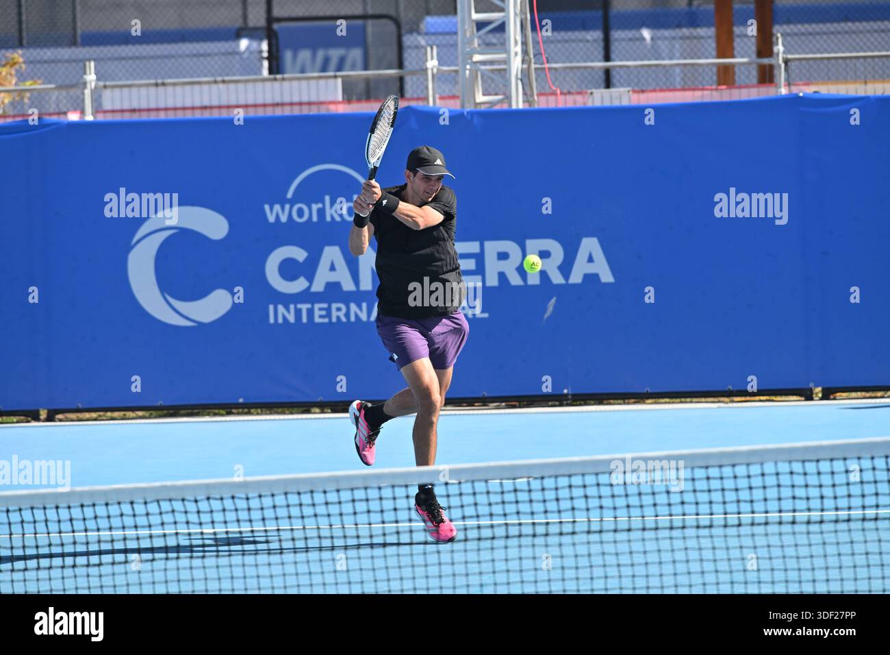 Canberra, Australia. 10 January 2026, Rafael Jodar during the Canberra ...