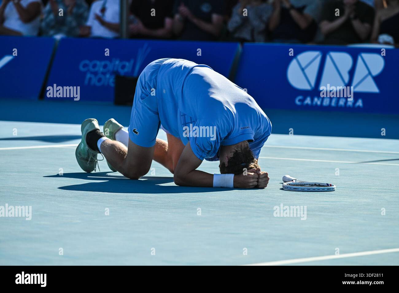 Canberra, Australia. 10 January 2026, Alexander Blockx during the ...