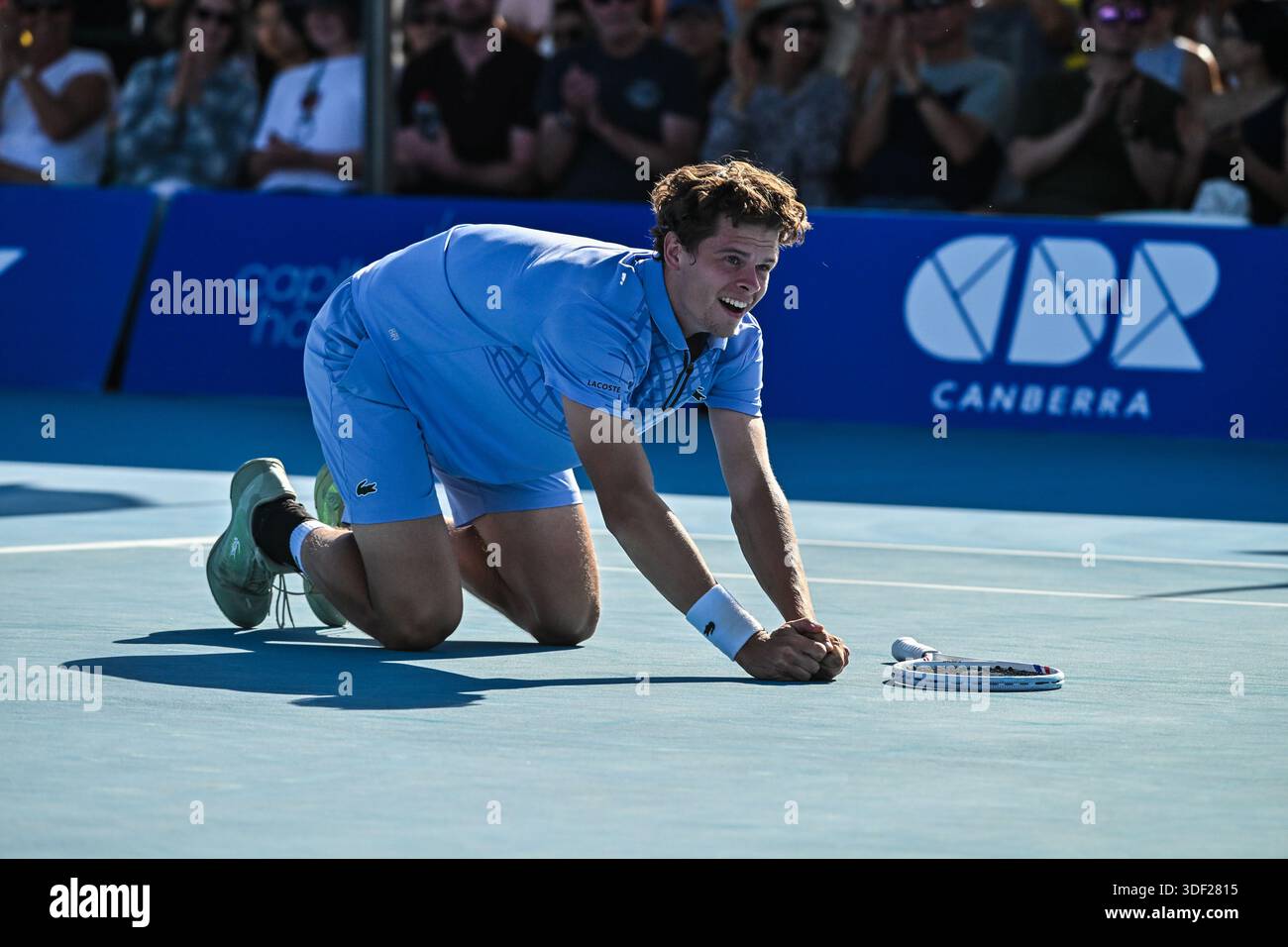 Canberra, Australia. 10 January 2026, Alexander Blockx during the ...
