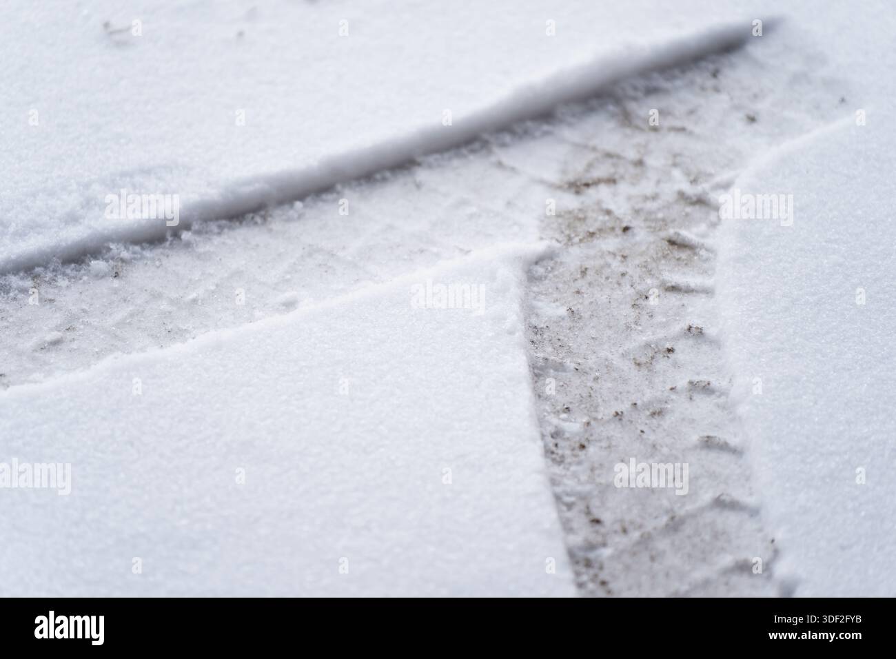 Snow covered soil visible hi-res stock photography and images - Alamy