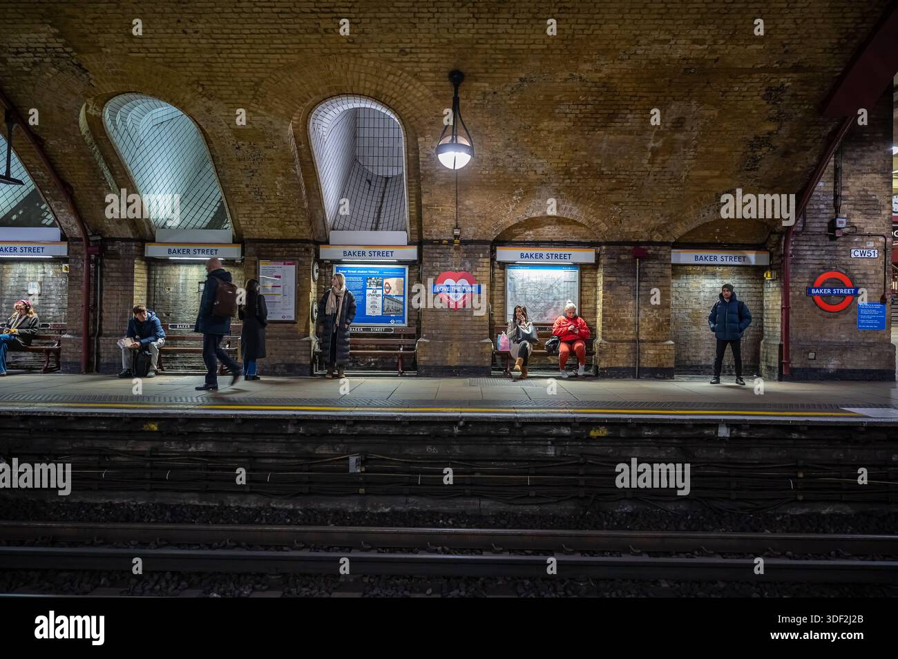 Baker Street Underground Station and Hidden London Tour Stock Photo - Alamy