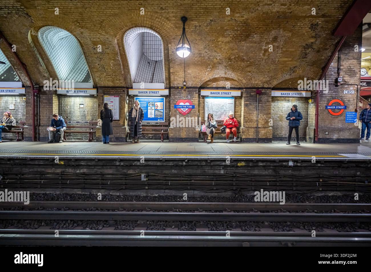 Baker Street Underground Station and Hidden London Tour Stock Photo - Alamy