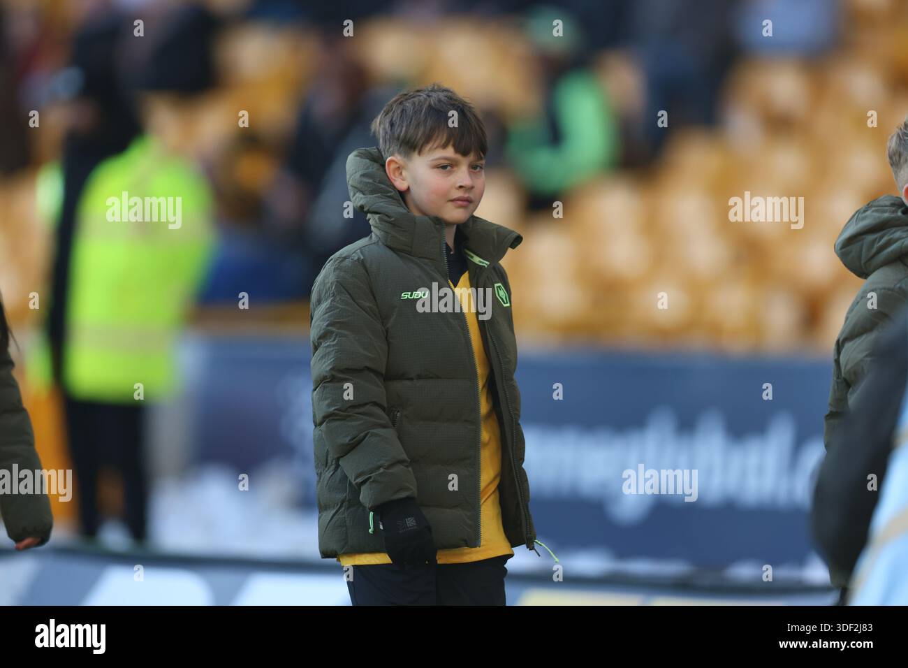 Wolves mascot during the Emirates FA Cup Third Round match ...
