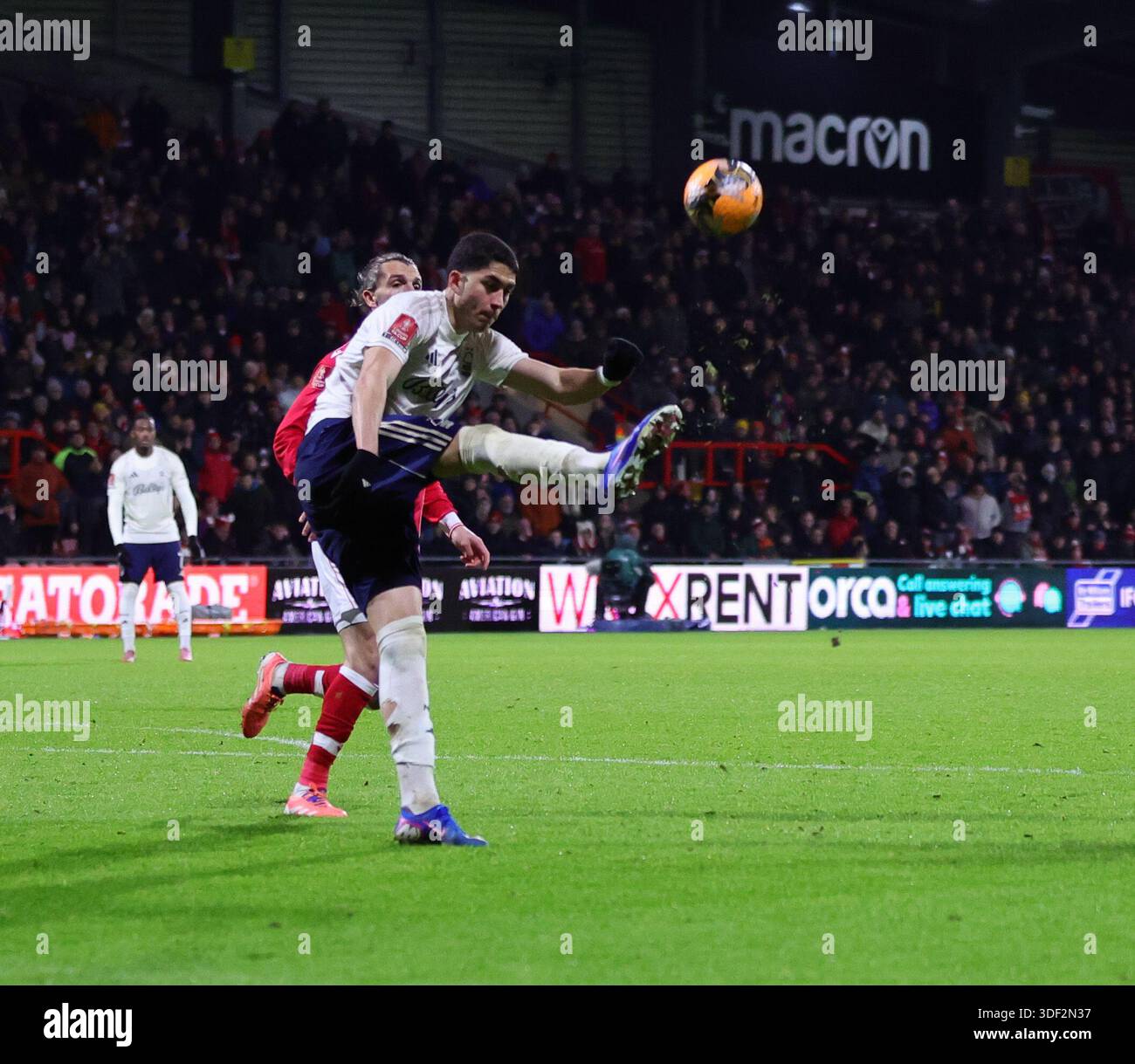 9th January 2026; Racecourse Ground, Wrexham, Wales; FA Cup Football ...