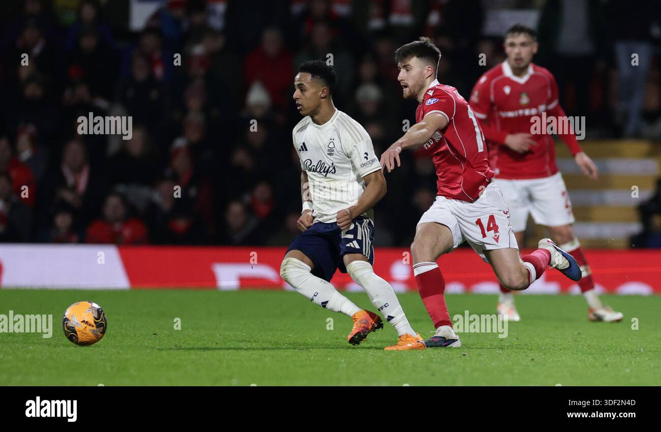 9th January 2026; Racecourse Ground, Wrexham, Wales; FA Cup Football ...