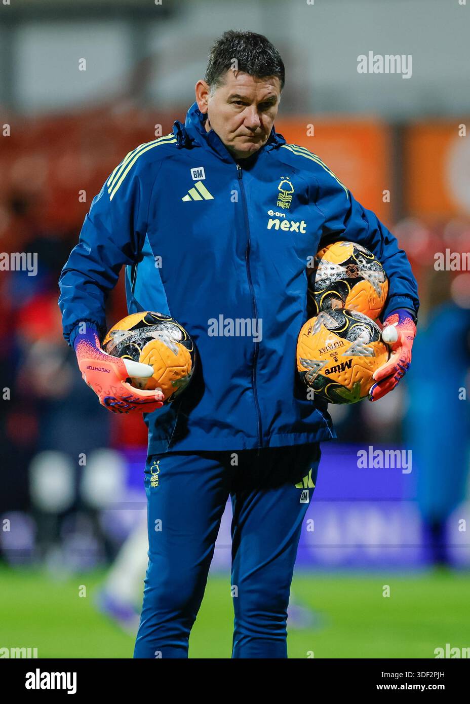 Wrexham, Wales, 9th January 2026. Nottingham Forest goalkeeping coach ...