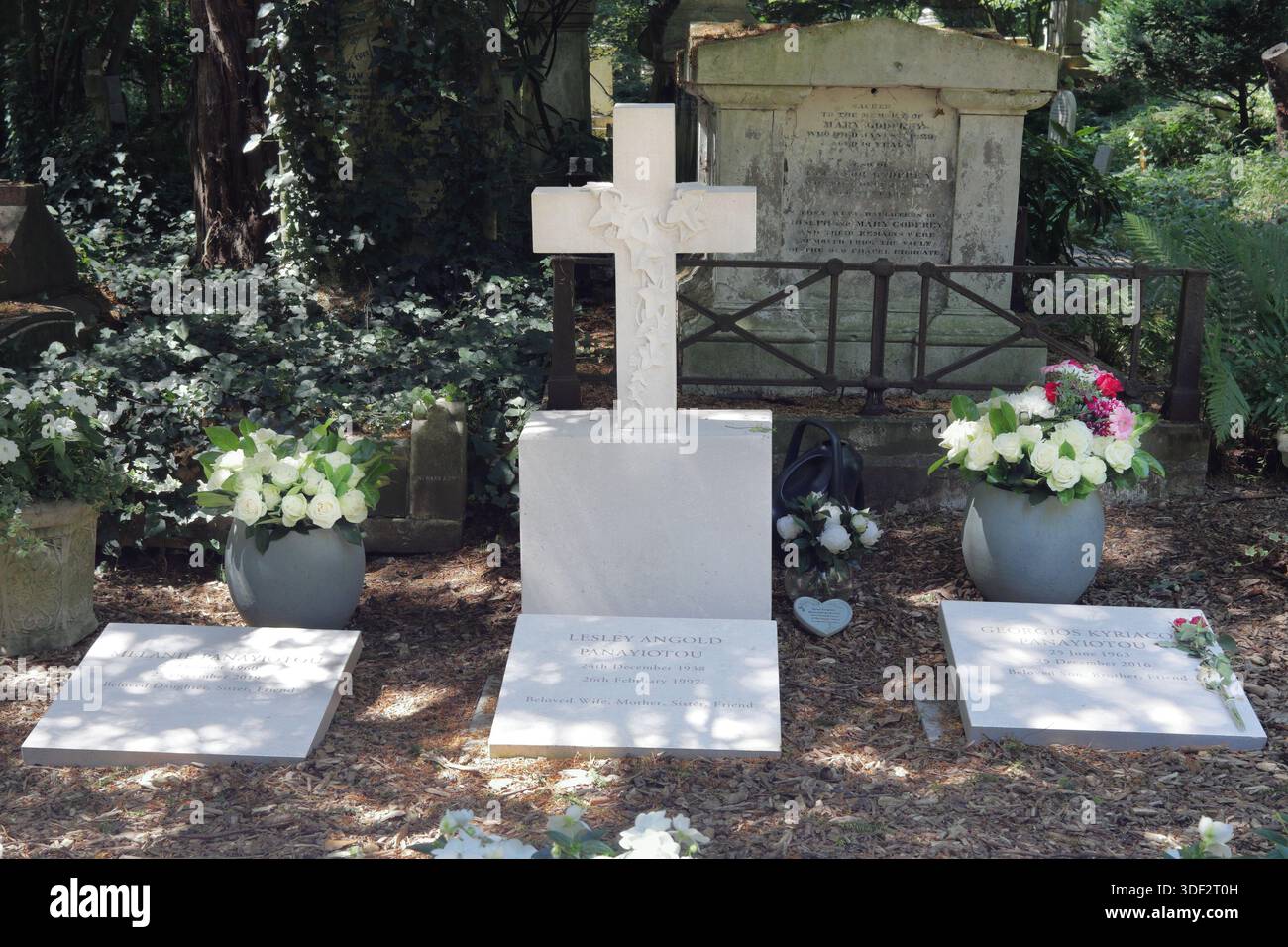 Grave of George Michael an English singer-songwriter and record ...