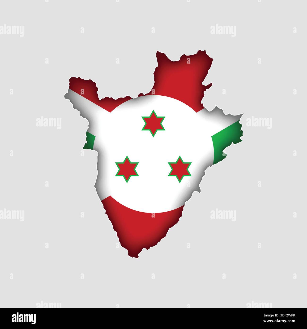 Map africa burundi Stock Vector Images - Alamy