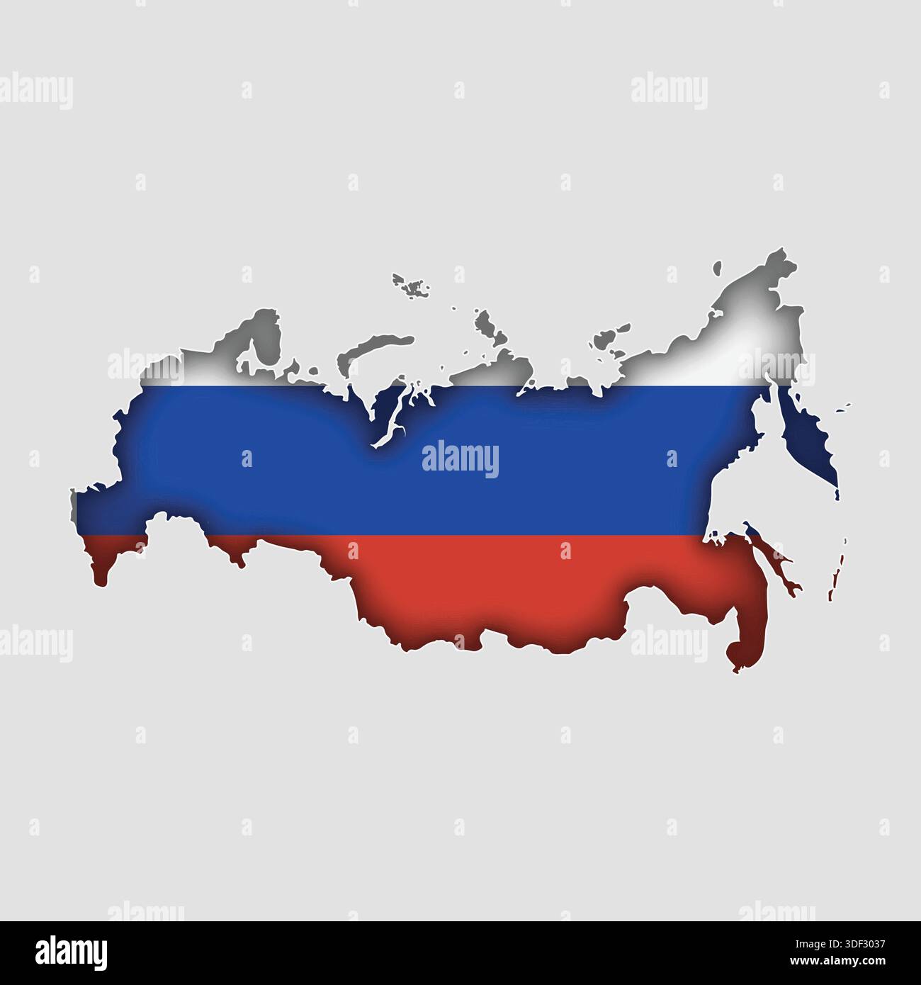 RUSSIA Map with flag in body Stock Vector Image & Art - Alamy