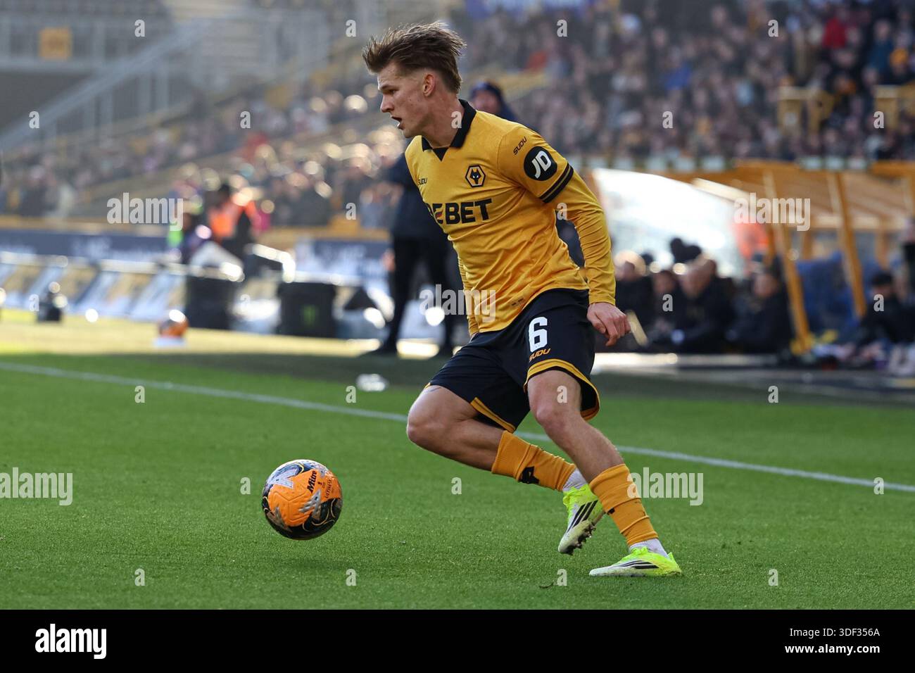 David Moller Wolfe of Wolverhampton Wanderers during the Emirates FA ...