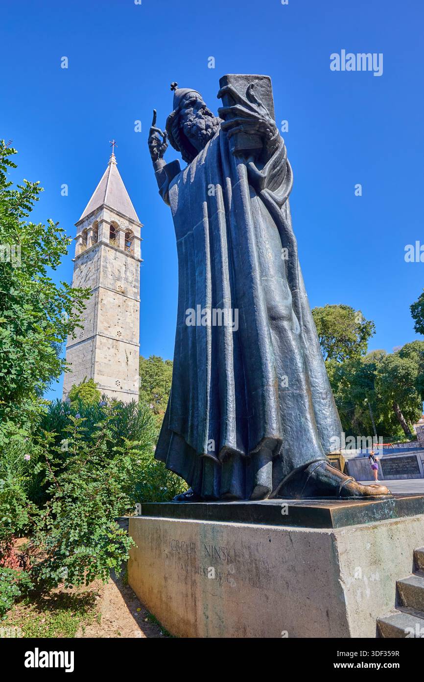 Statue of Gregorius of Nin, The 8.5-metre (28 ft) tall statue of ...
