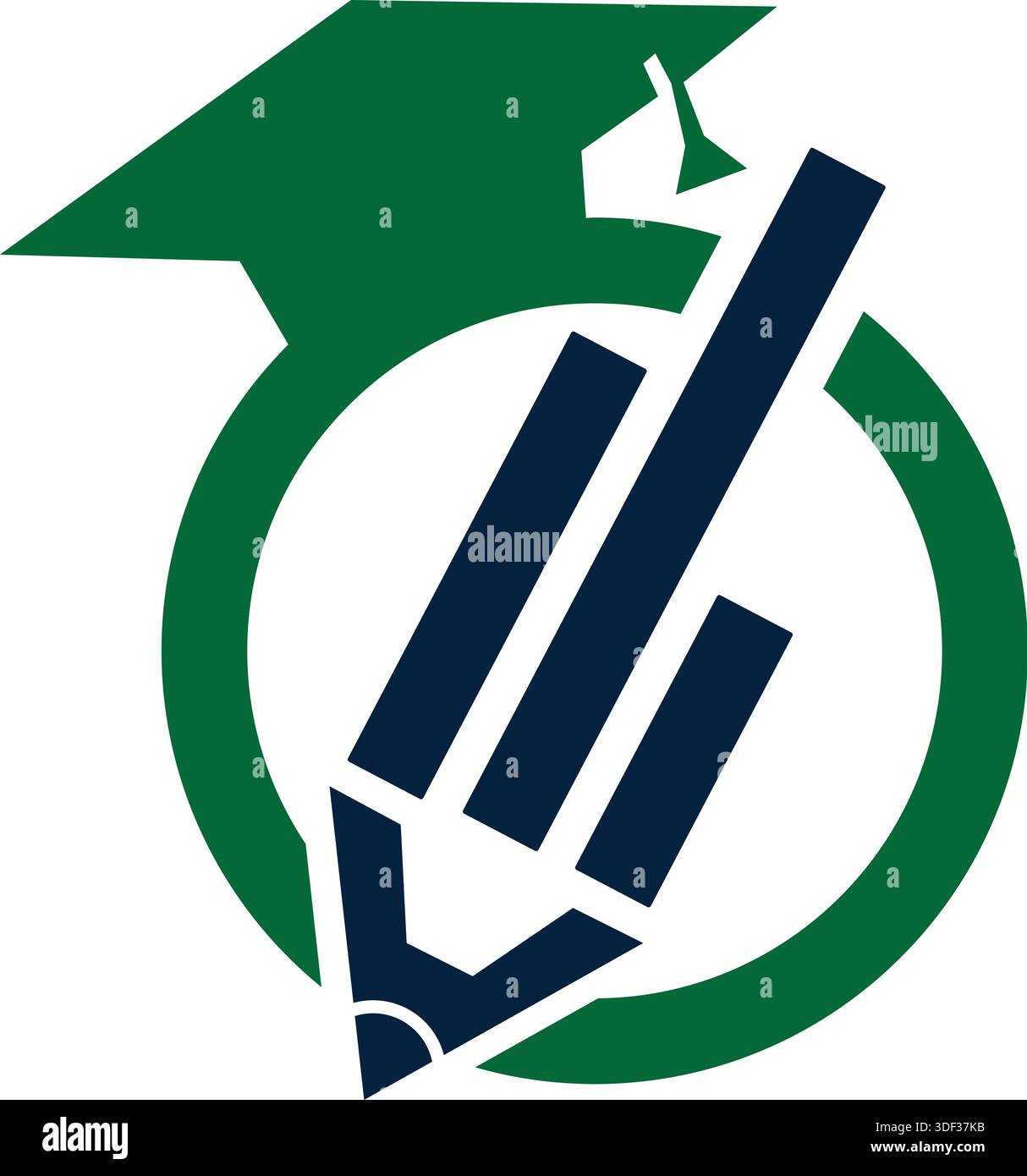 Learn online book graduation Stock Vector Images - Alamy