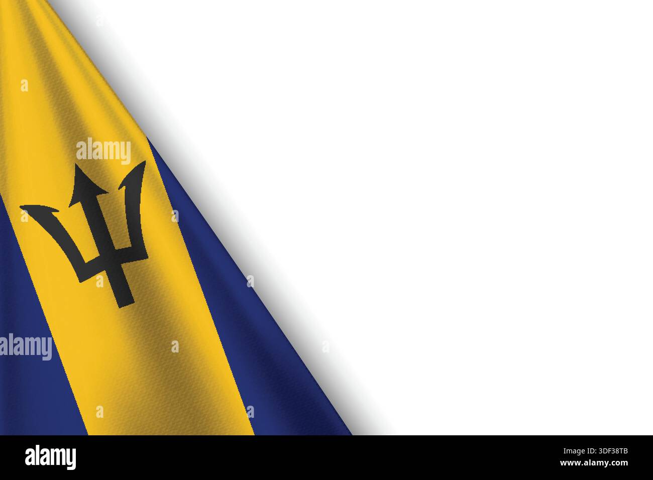 Vector flagpole with barbados flag hi-res stock photography and images ...