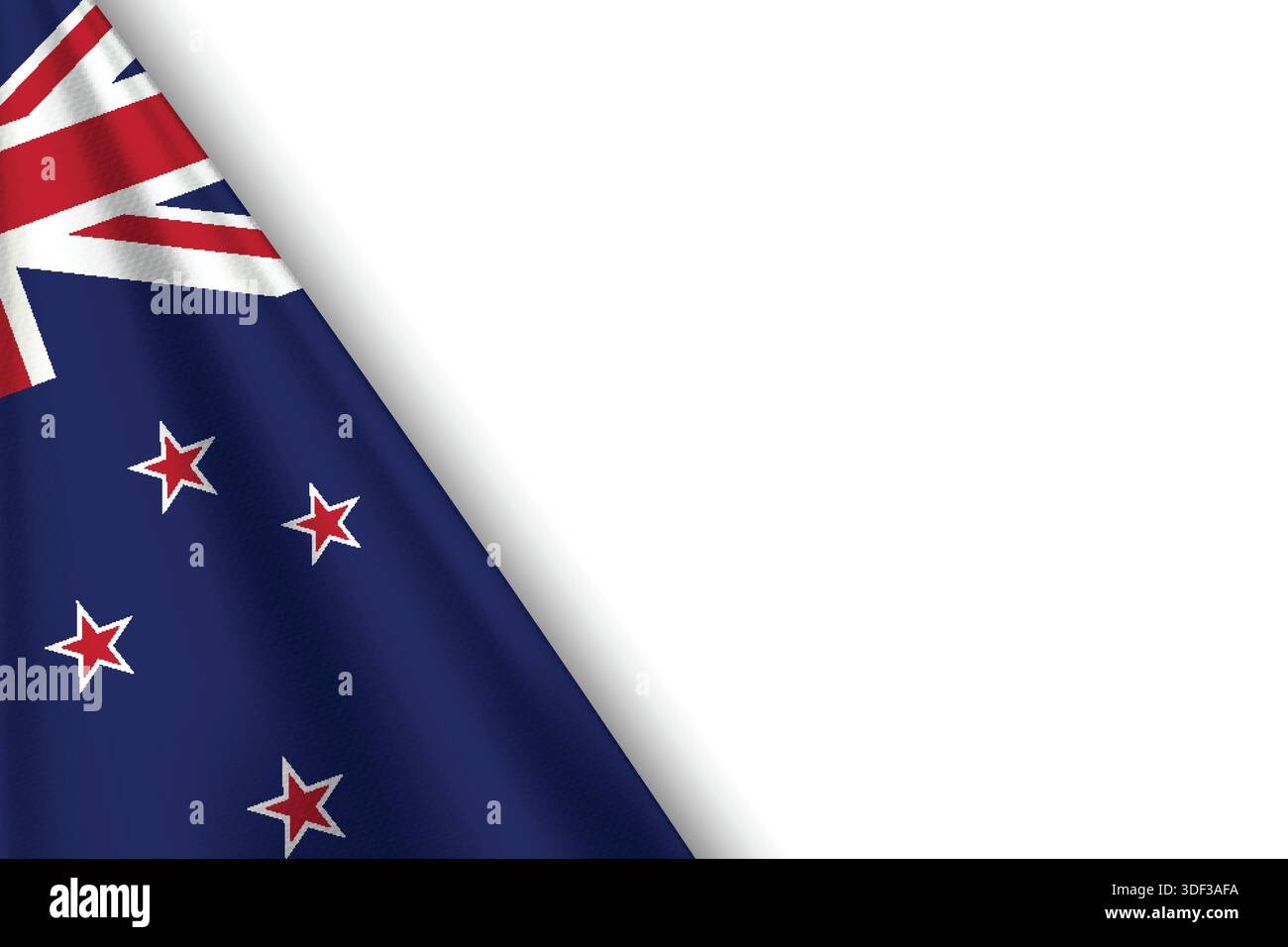 NEW ZEALAND Flag with Original color Stock Vector Image & Art - Alamy