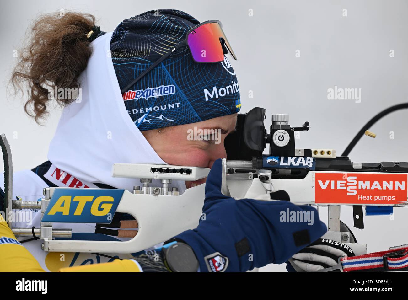 10 January 2026, Thuringia, Oberhof: Biathlon: World Cup, relay 4 x 6 ...
