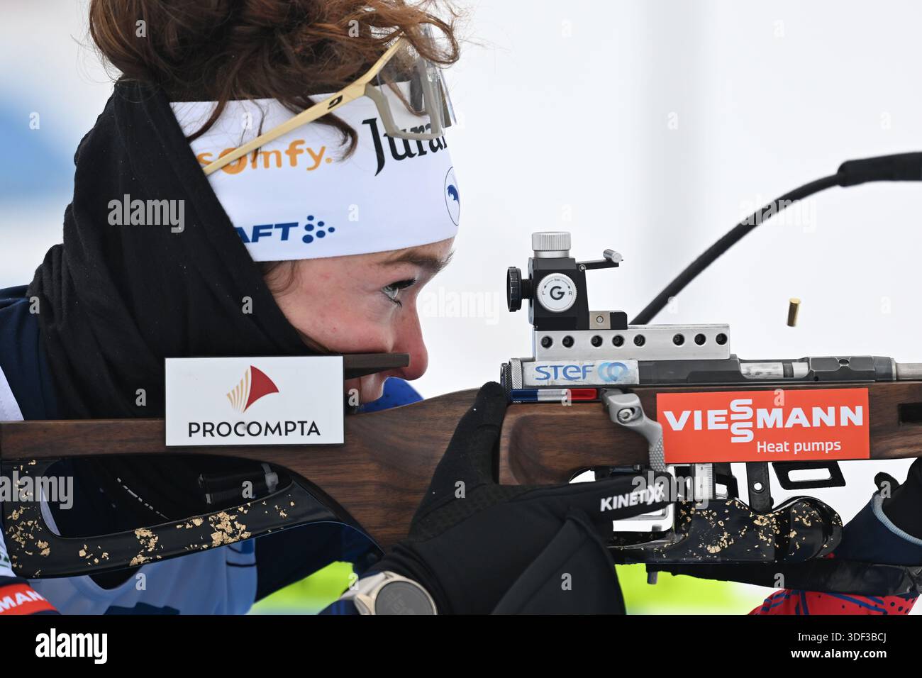 10 January 2026, Thuringia, Oberhof: Biathlon: World Cup, relay 4 x 6 ...