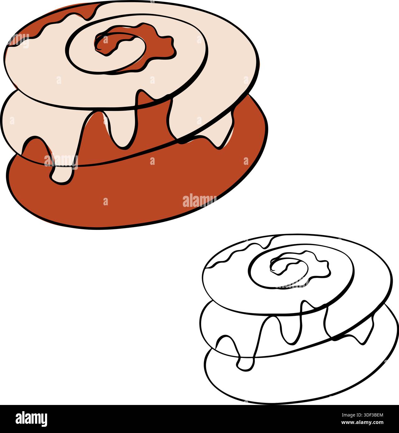 Cinnabon shop Stock Vector Images - Alamy