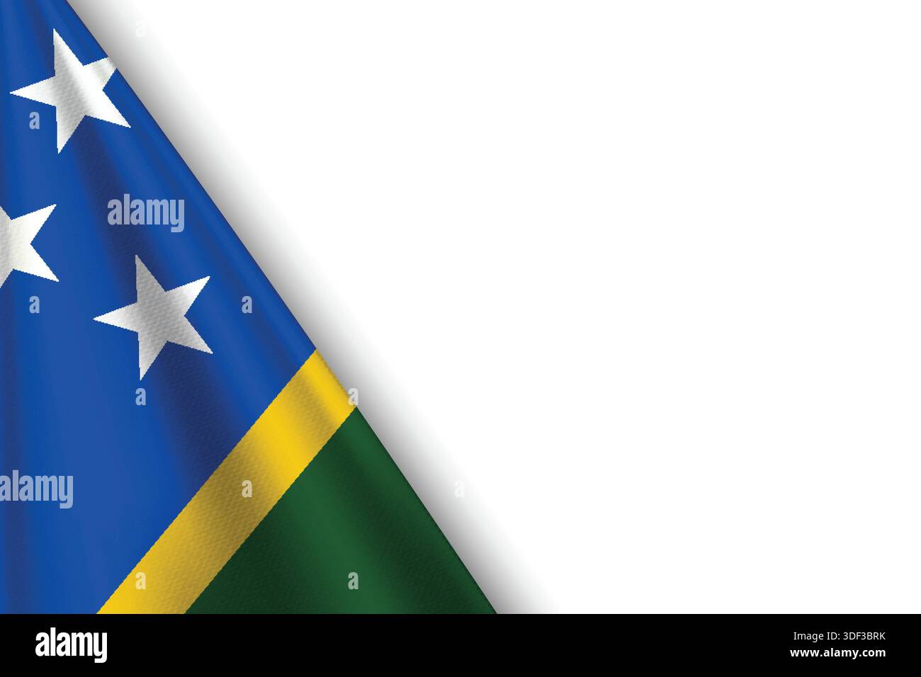 SOLOMON ISLANDS Flag with Original color Stock Vector Image & Art - Alamy