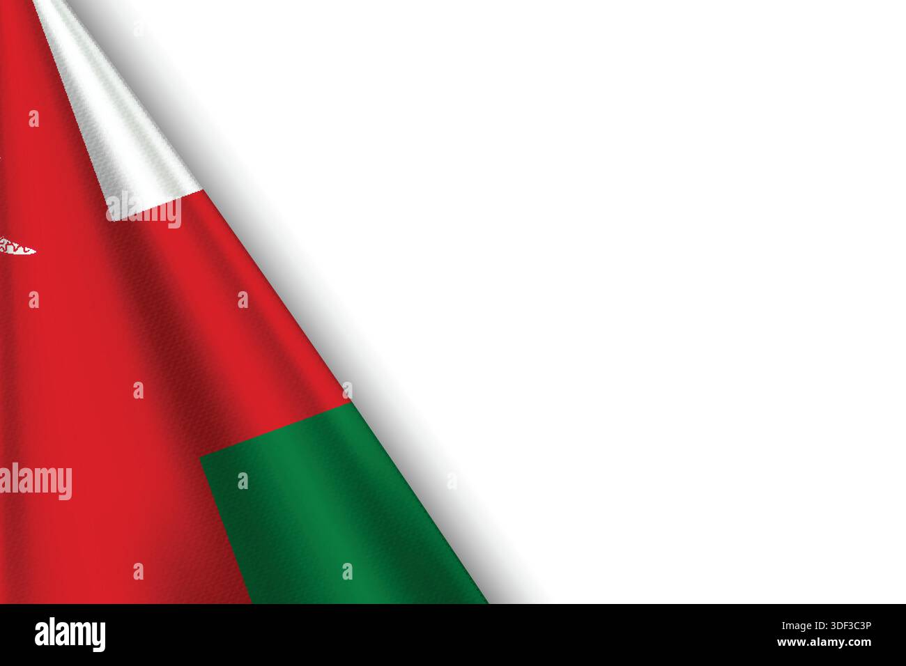 Oman flag original color hi-res stock photography and images - Alamy