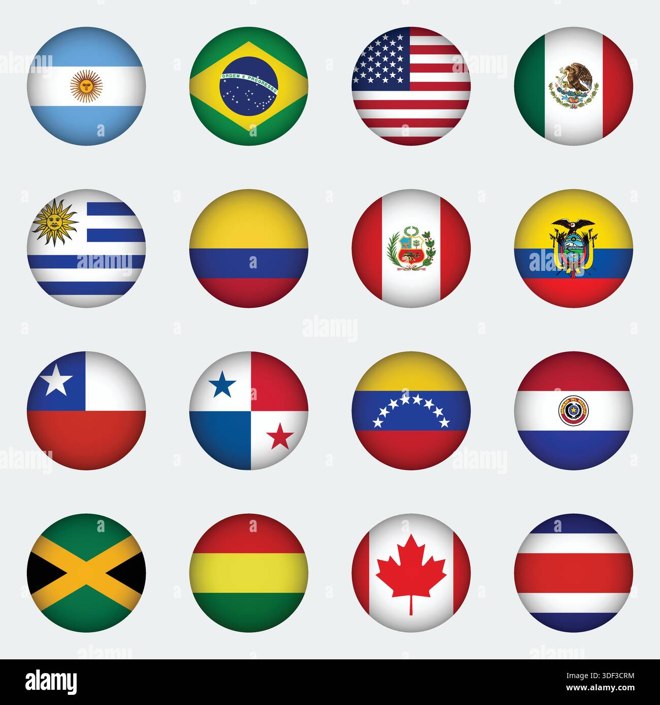 Set flags peru Stock Vector Images - Alamy