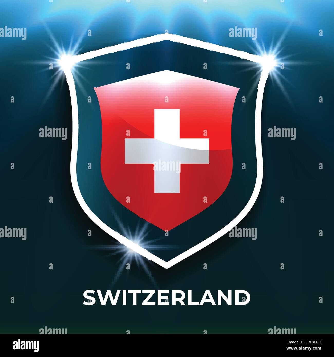 Shiny Shield Badge for Swiss National Team Stock Vector Image & Art - Alamy