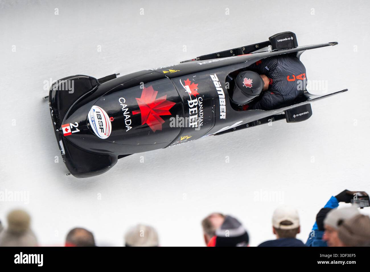 Taylor Austin/ Keaton Bruggeling of Canada in action during the Men's 2 ...
