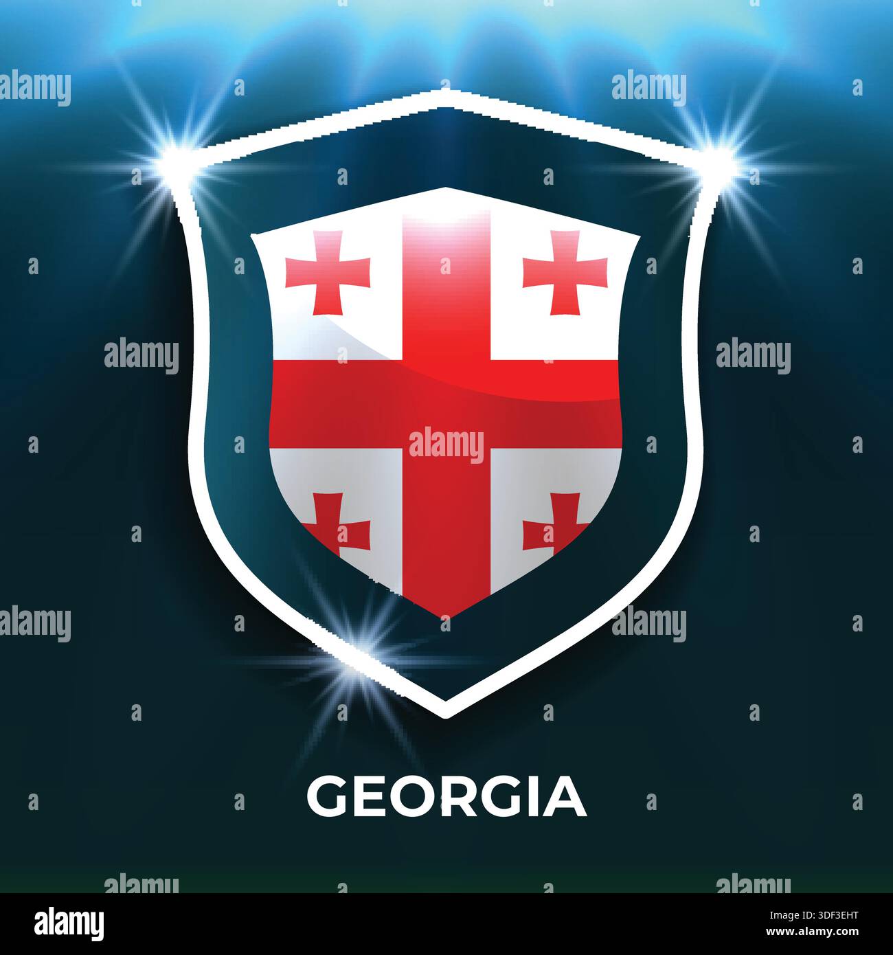 Georgia sports Stock Vector Images - Alamy