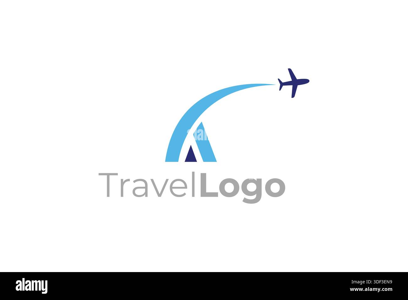 Minimal Awesome Trendy Letter A Travel Logo Design Template Stock ...
