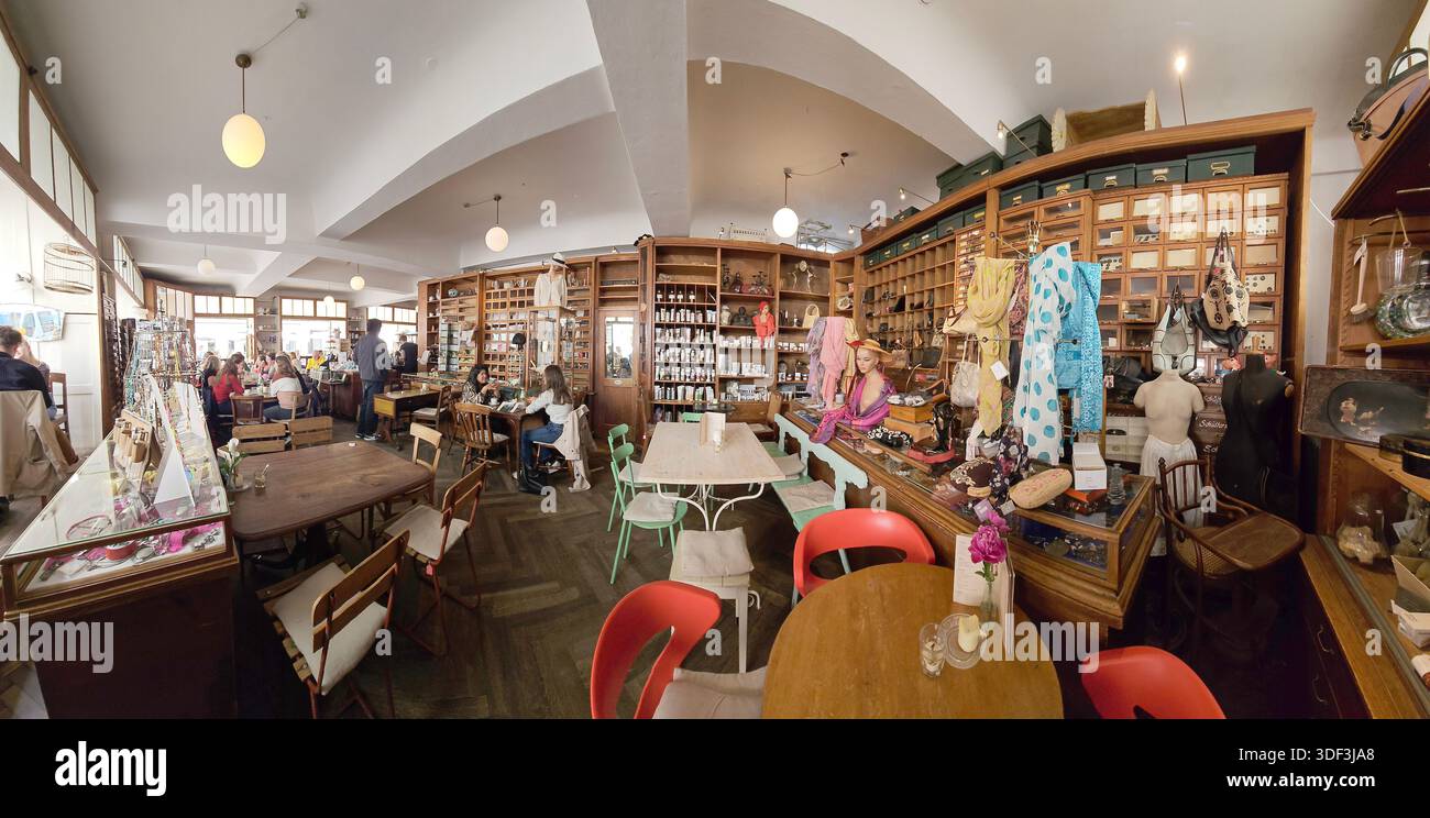 Café Marais history Munich, 1920s textile store café, vintage French ...