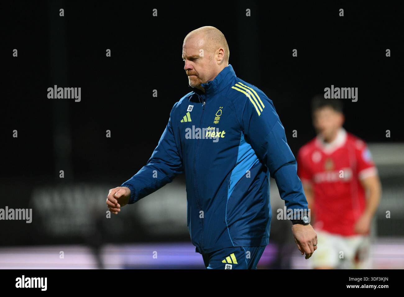 Sean Dyche, Nottingham Forest head coach during the Emirates FA Cup ...