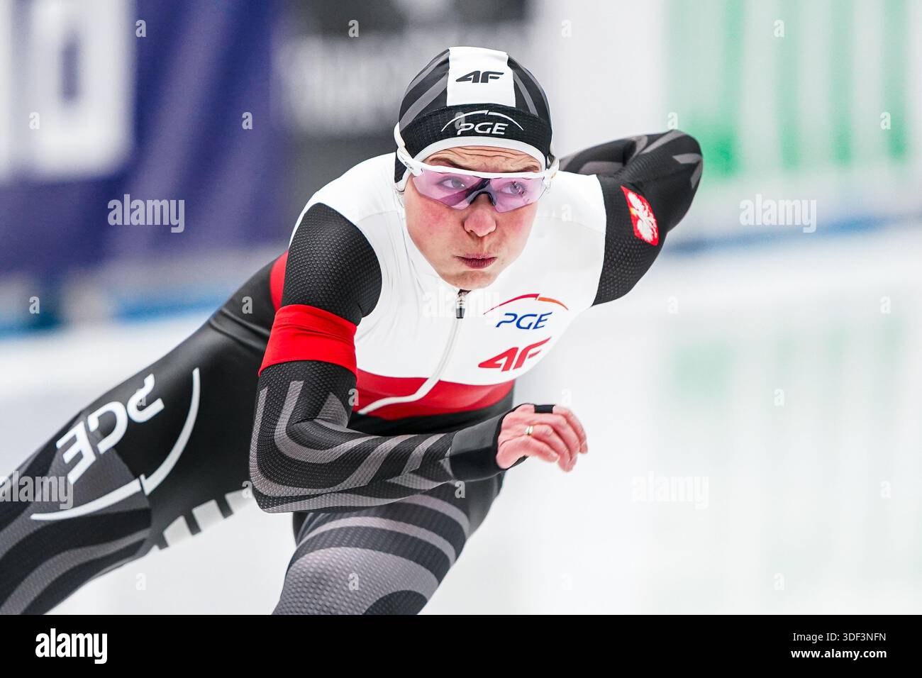 TOMASZOW MAZOWIECKI, POLAND - JANUARY 10: Kaja Ziomek-Nogal of Poland ...