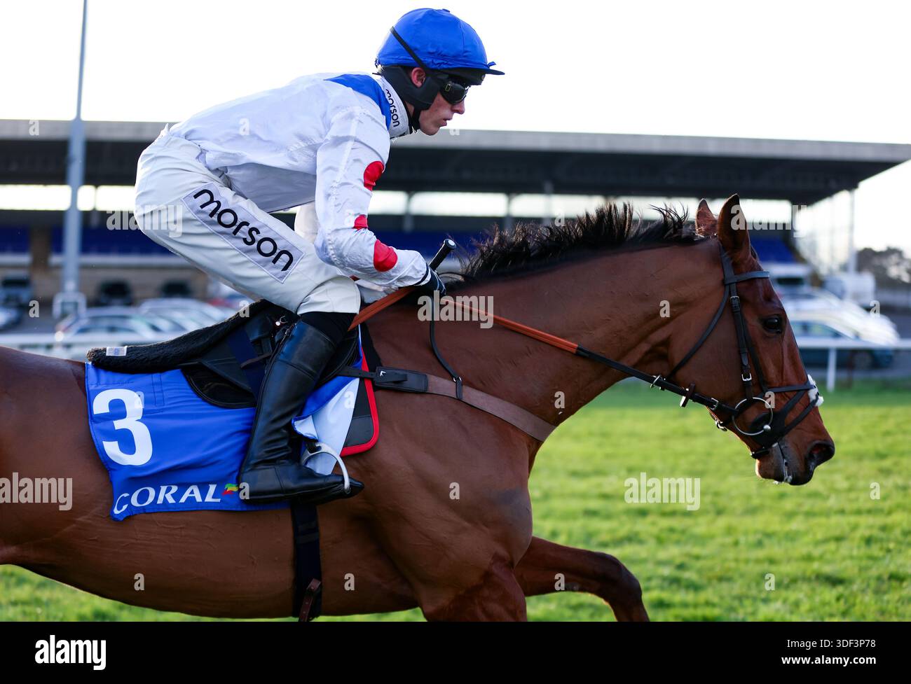 Kalif Du Berlais ridden by Harry Cobden during the Coral Silviniaco ...