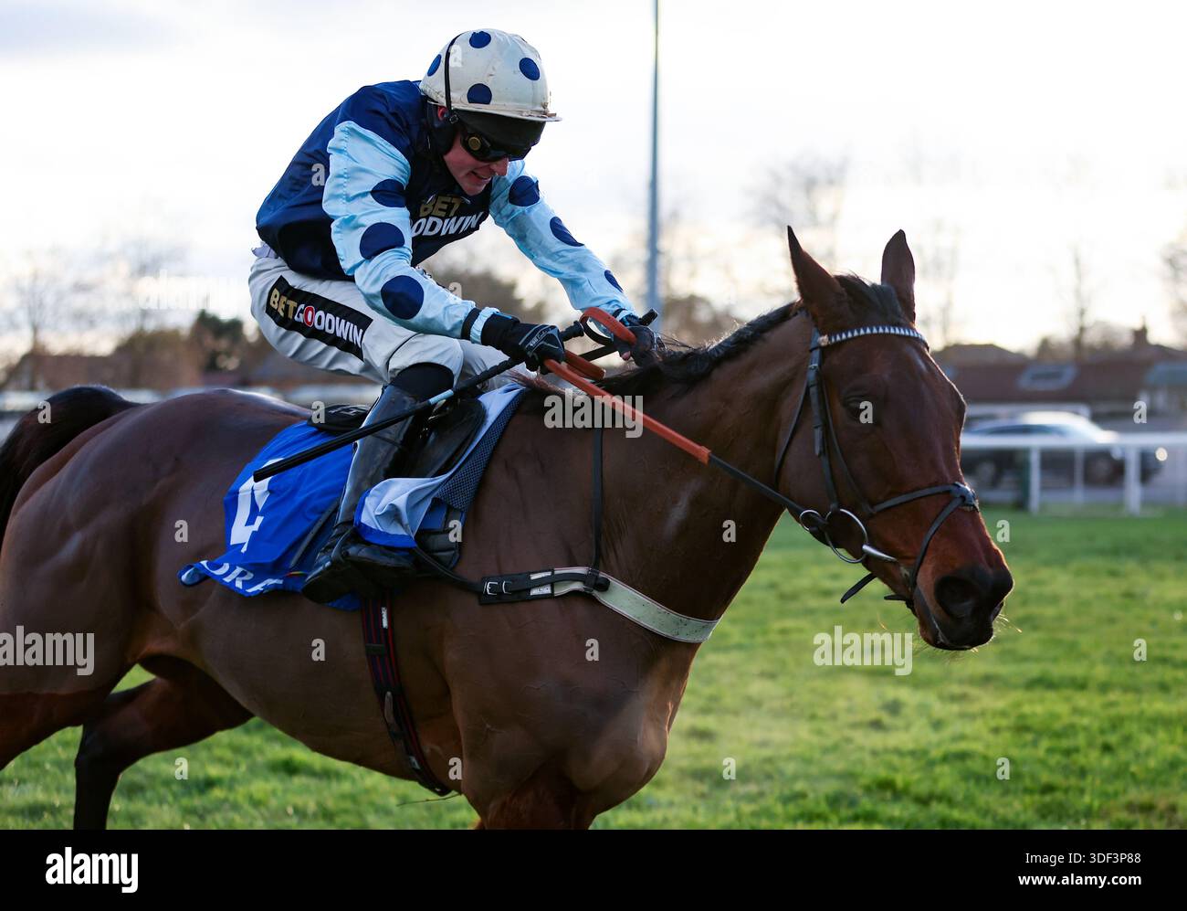 Edwardstone ridden by Tom Cannon on their way to winning the Coral ...
