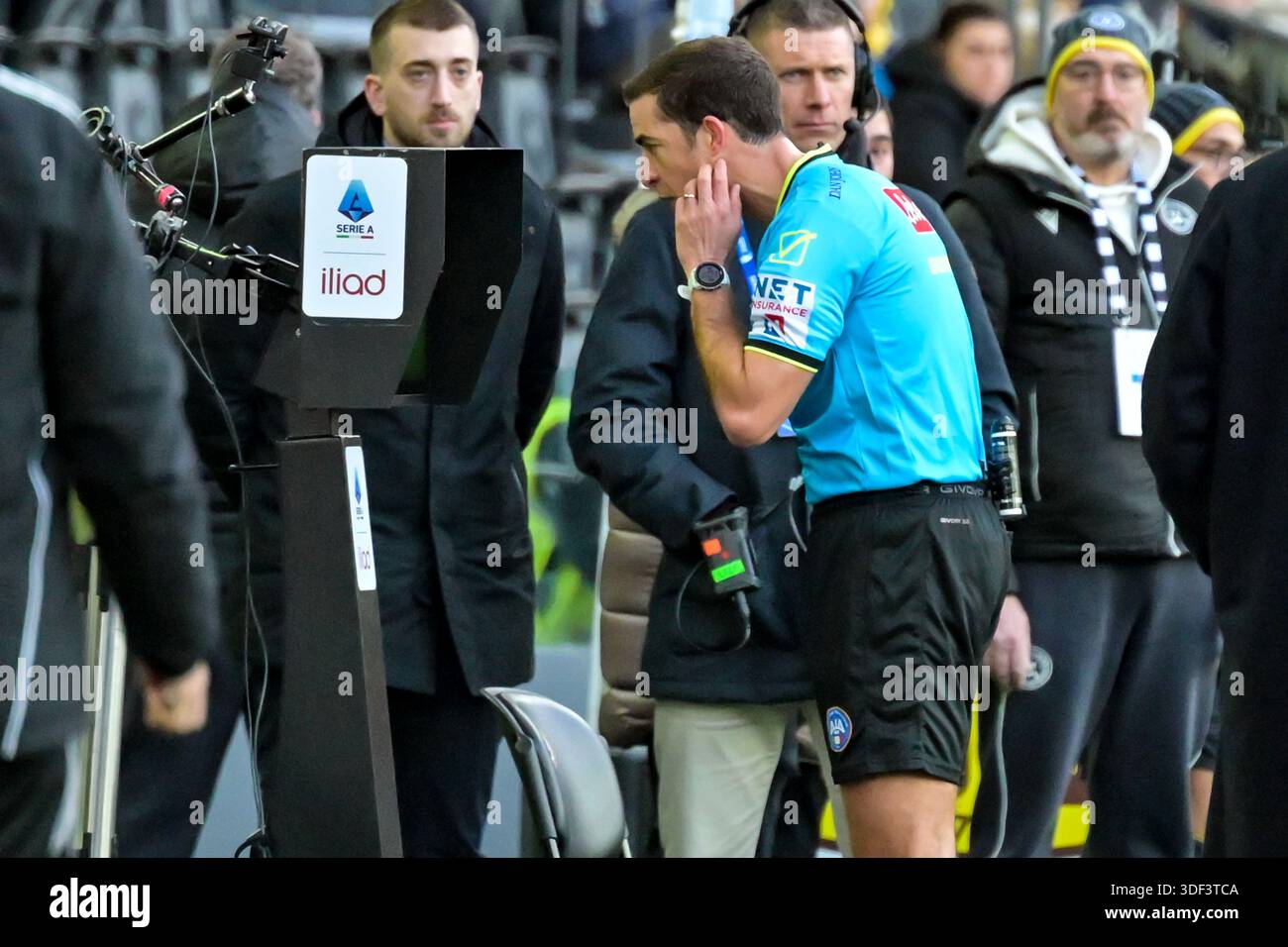 The Referee of the match Giovanni Ayroldi of section Molfetta Var ...