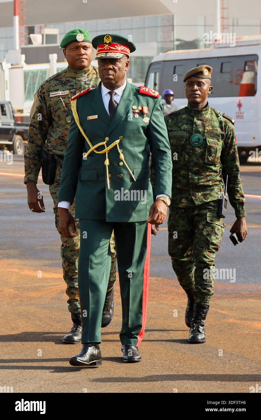 Guinea-Bissau's Transitional President, General Horta Inta-A-Na Man ...