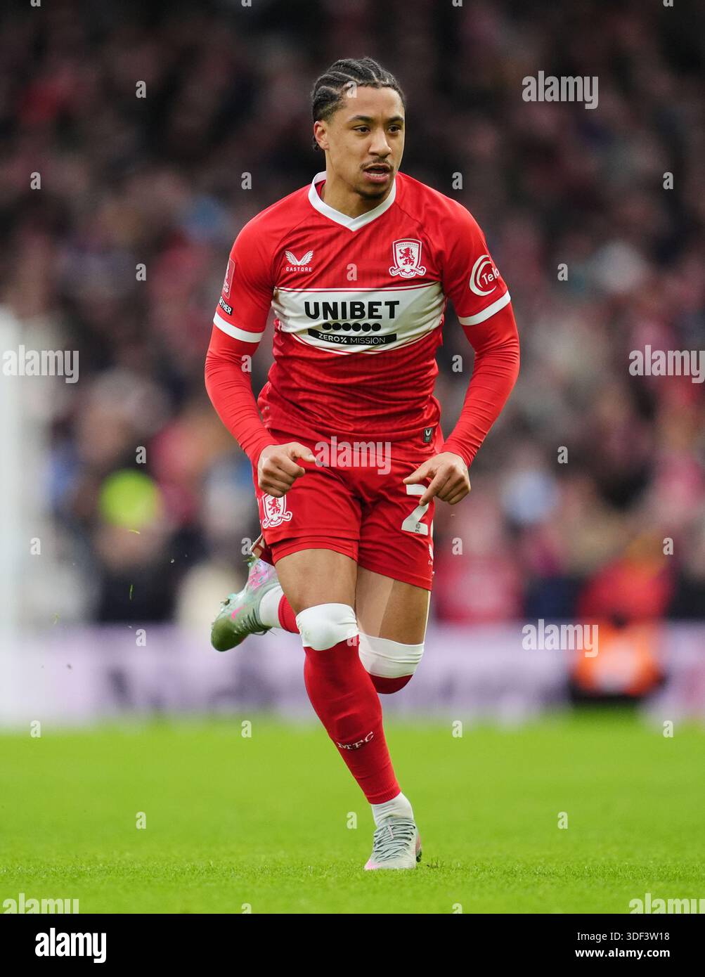 Middlesbrough's Samuel Silvera during the Emirates FA Cup third round ...