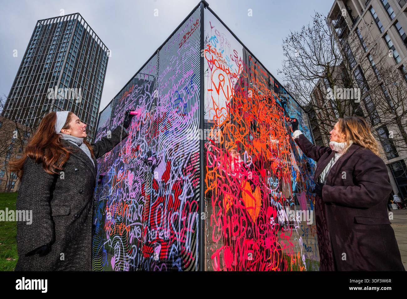 London, UK. 10 Jan 2026. Reflections I, an interactive installation by ...