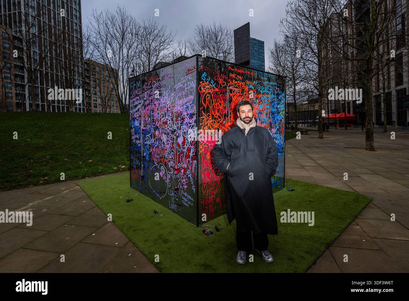 London, UK. 10th Jan, 2026. Reflections I, an interactive installation ...