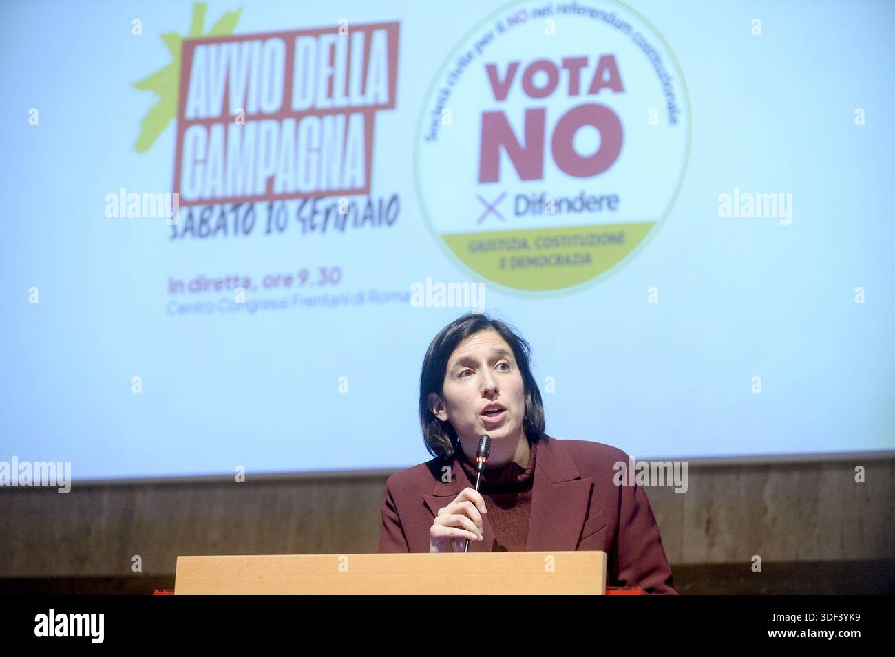 Rome: Assembly of the committee for the "No" vote in the constitutional ...