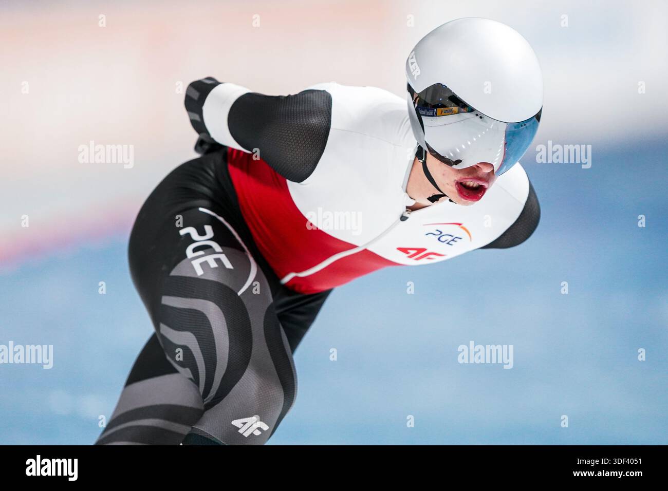 TOMASZOW MAZOWIECKI, POLAND - JANUARY 10: Vladimir Semirunniy of Poland ...