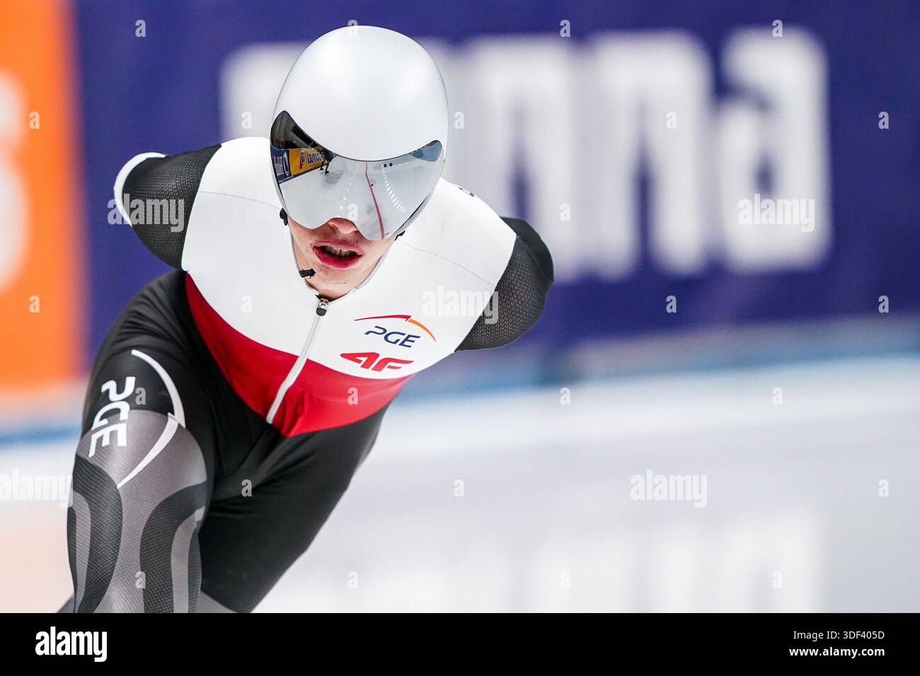 TOMASZOW MAZOWIECKI, POLAND - JANUARY 10: Vladimir Semirunniy of Poland ...