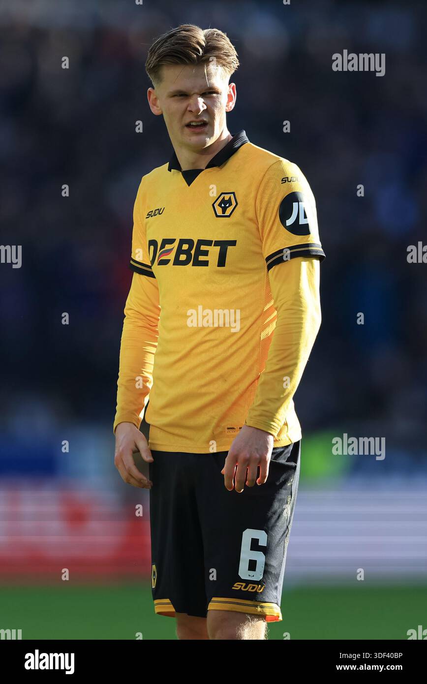 David Moller Wolfe of Wolverhampton Wanderers during the Emirates FA ...